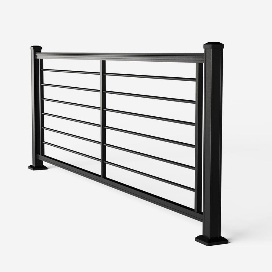Keylink American Series Horizontal Aluminum Rod Railing – INSO Supply