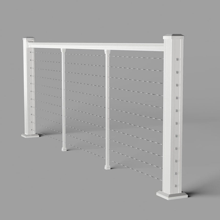 Key-Link Cable Railing Kit | Horizontal Top Rail | INSO Supply