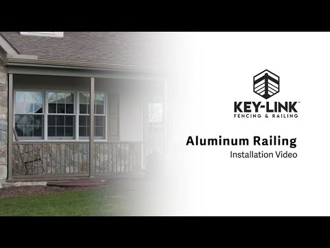Keylink American Series Aluminum Railing Kit – INSO Supply